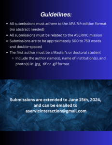 ASERVIC News and Announcements